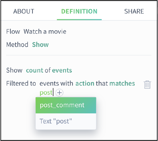 Create a flow property