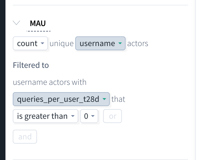 Calculate DAU and MAU